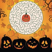 Halloween Mazes - Play Halloween Mazes Online at TopGames.Com