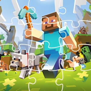 Minecraft Jigsaw Puzzle - Play Minecraft Jigsaw Puzzle Online at ...