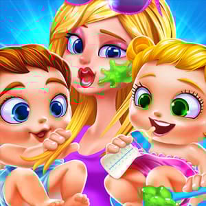 My Newborn Baby Twins Care - Play My Newborn Baby Twins Care Online at TopGames.Com