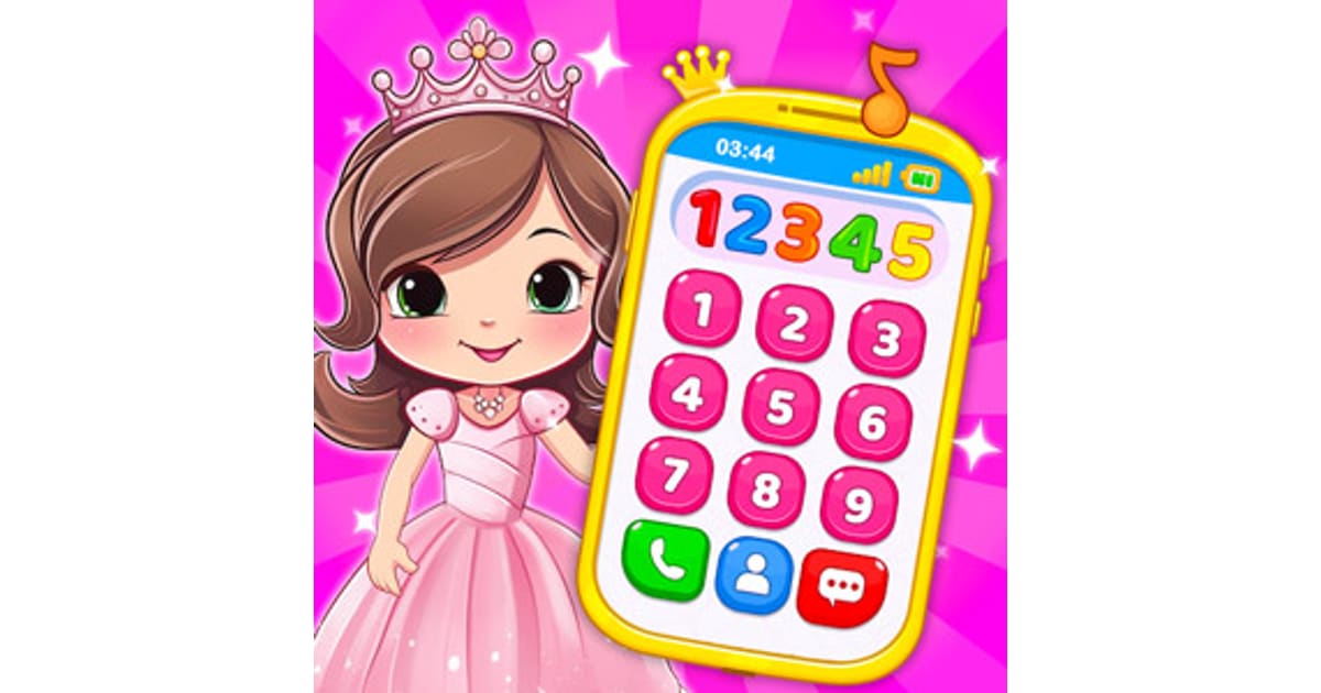 Download Baby Princess Phone Kids Games and play Baby Princess Phone ...