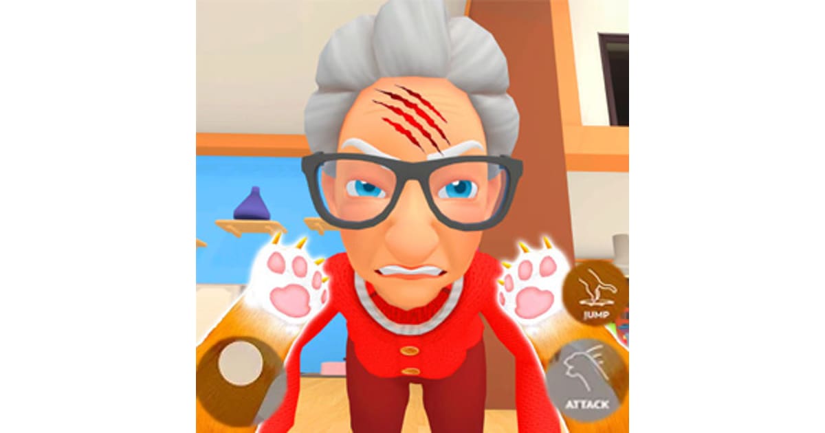 Cat Chaos Prankster Full Gameplay And Granny Have A Shotgun Android Game Mobile Play Store