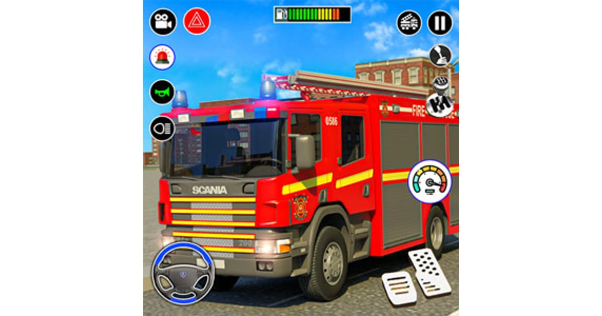 Download Fire Truck Simulator Rescue and play Fire Truck Simulator ...