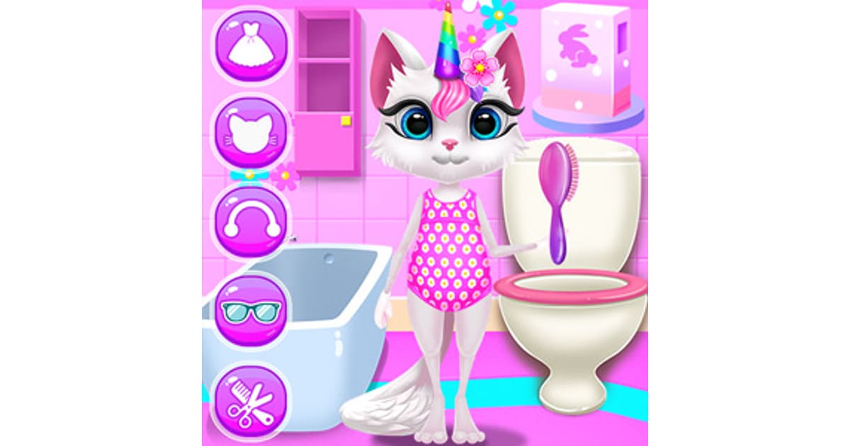 Download Kitty Kate Unicorn Daily Care and play Kitty Kate Unicorn ...