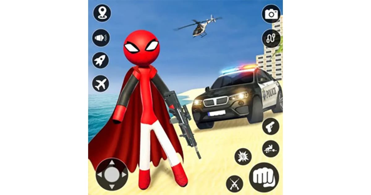 Download Neon Iron Stickman Rope Hero C and play Neon Iron Stickman ...