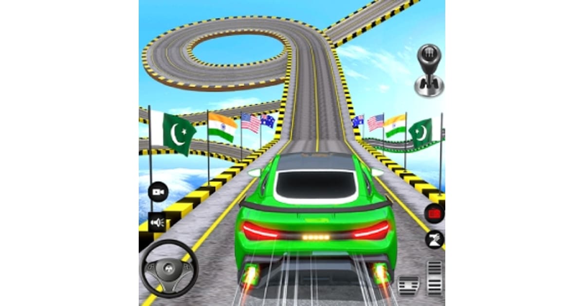 Ramp Car Games: GT Car Stunts - TopGames.Com