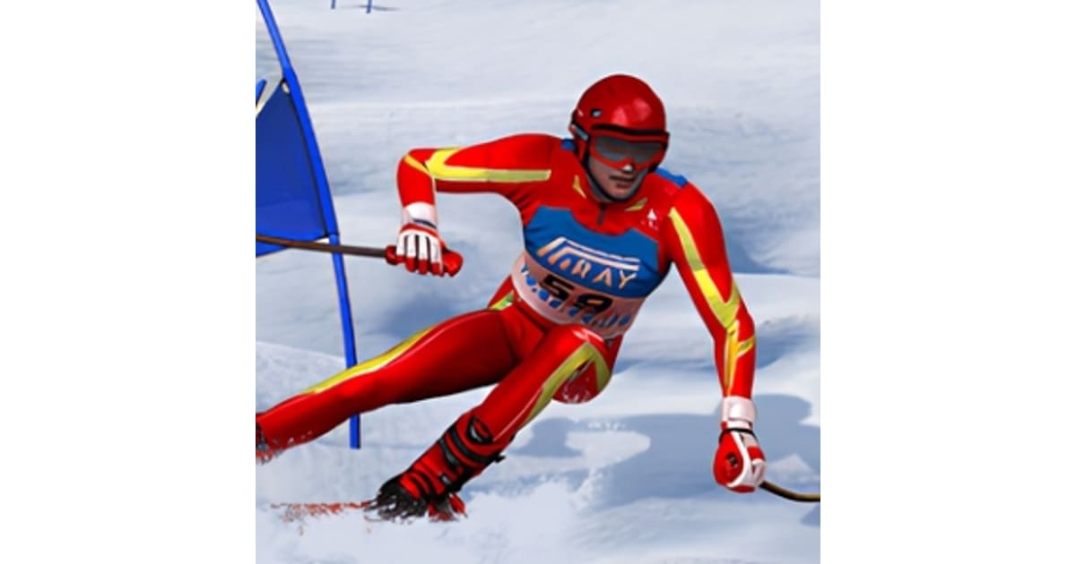 Slalom Ski Simulator Game Walkthrough - TopGames.Com