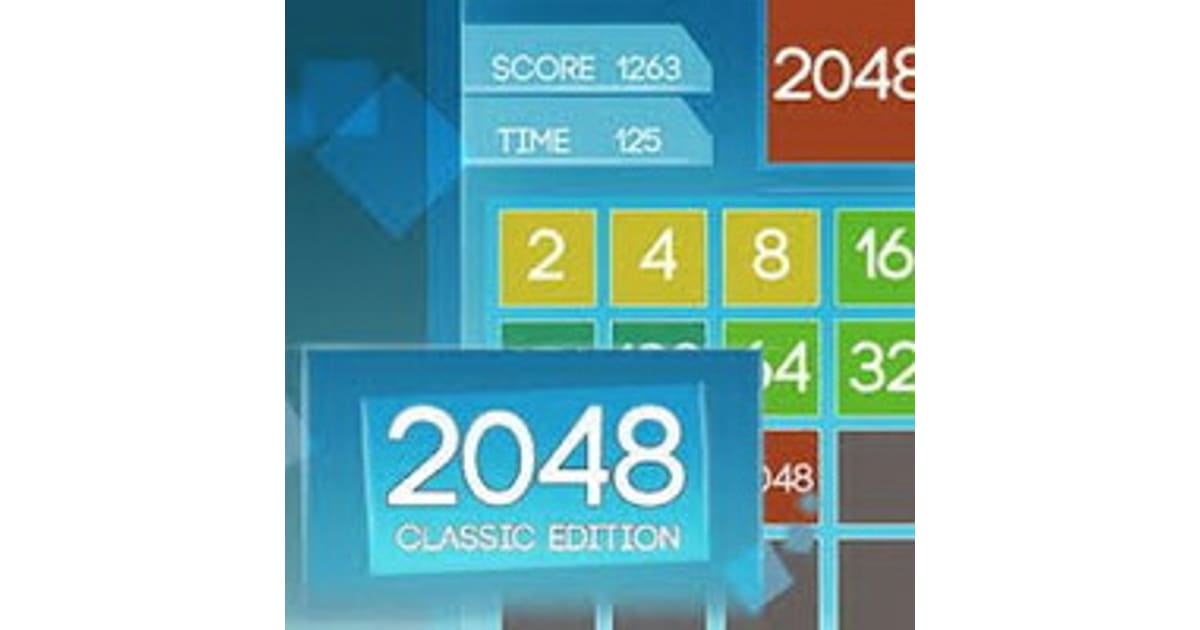 2048 Classic Edition - Play 2048 Classic Edition Online at TopGames.Com