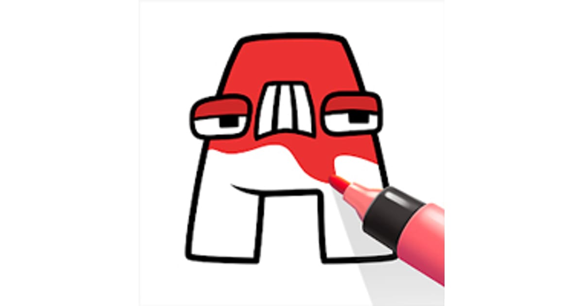 Animation & Coloring Alphabet Lore - Play Animation & Coloring Alphabet ...