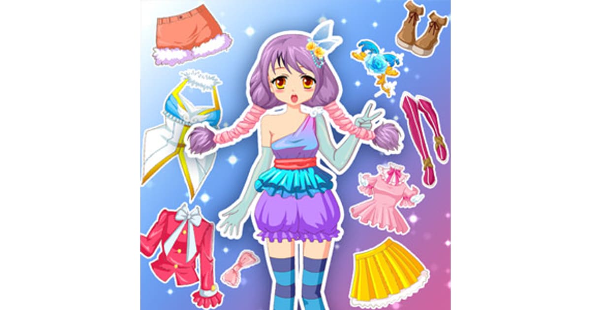 Anime Girl Dress Up - Play Anime Girl Dress Up Online at TopGames.Com