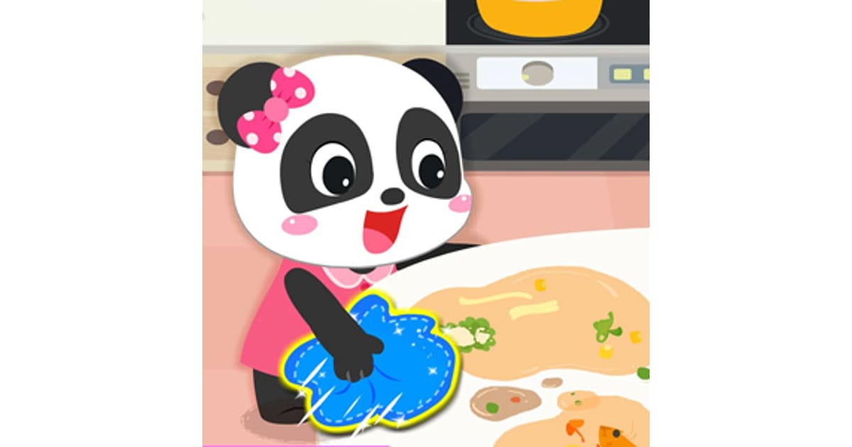 Baby Panda Cleanup - Play Baby Panda Cleanup Online at TopGames.Com