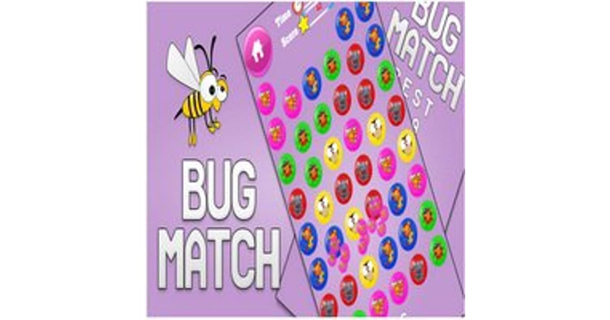 Bug Match - Play Bug Match Online at TopGames.Com