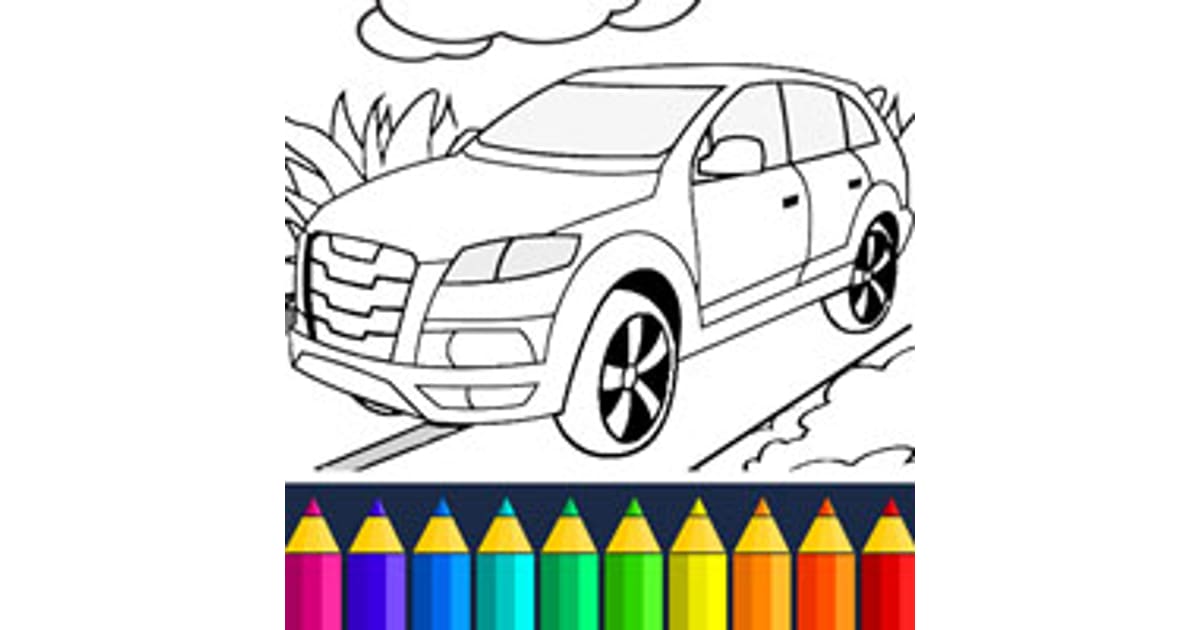 Cars Coloring Game - Play Cars Coloring Game Online at TopGames.Com