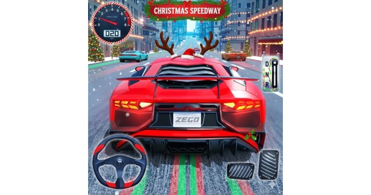Christmas Driver: City Rush - Play Christmas Driver: City Rush Online at TopGames.Com
