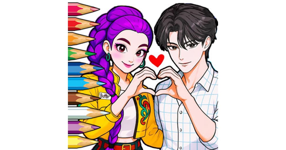 Coloring Book: Kpop Valentine's Day PC Games - play Coloring Book: Kpop ...