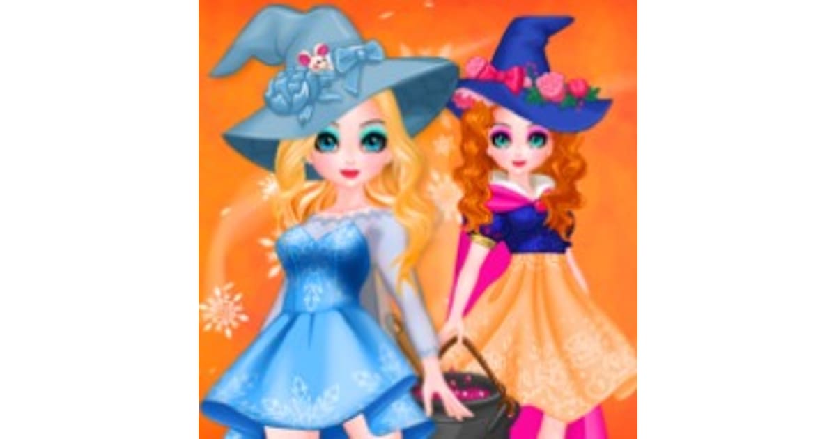 Cute Witch Princess - Play Cute Witch Princess Online at TopGames.Com
