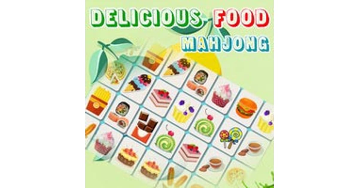 Delicious Food Mahjong Connect - Play Delicious Food Mahjong Connect ...