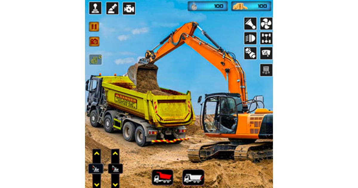 Excavator Crane Driving Sim - Play Excavator Crane Driving Sim Online ...
