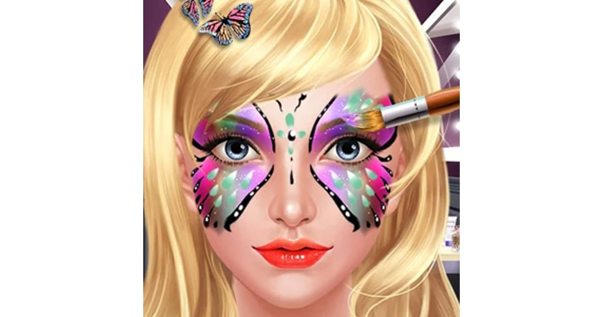 Face Paint Salon - Play Face Paint Salon Online at TopGames.Com