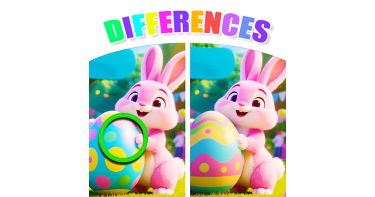 Find The Differences: Easter Egg Hunt - Play Find The Differences: Easter Egg Hunt Online at ...