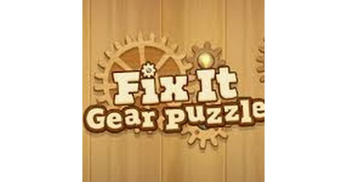 Fix It Gear Puzzle - Play Fix It Gear Puzzle Online at TopGames.Com