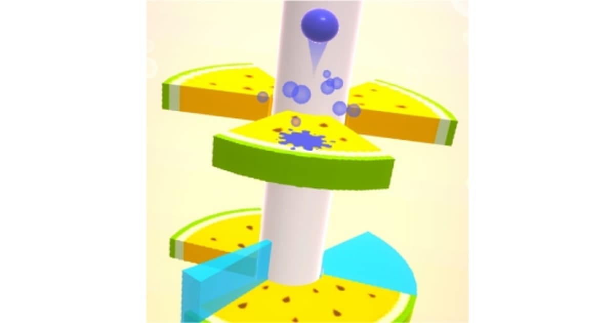 Fruit Helix Jump - Play Fruit Helix Jump Online at TopGames.Com