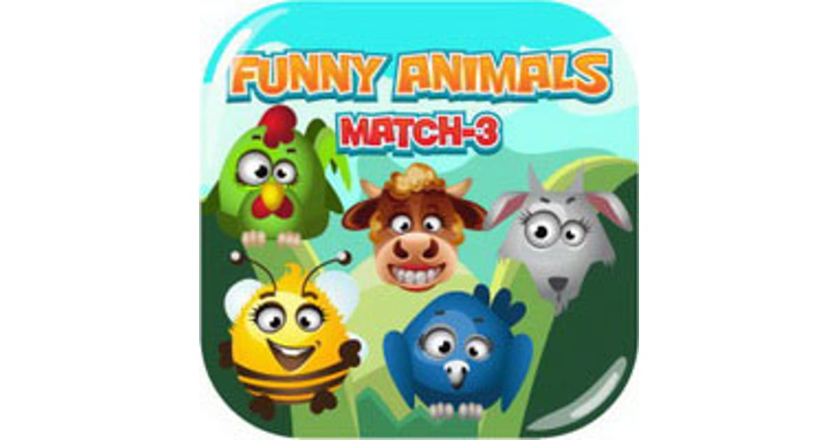 Funny Animals Match 3 - Play Funny Animals Match 3 Online at TopGames.Com