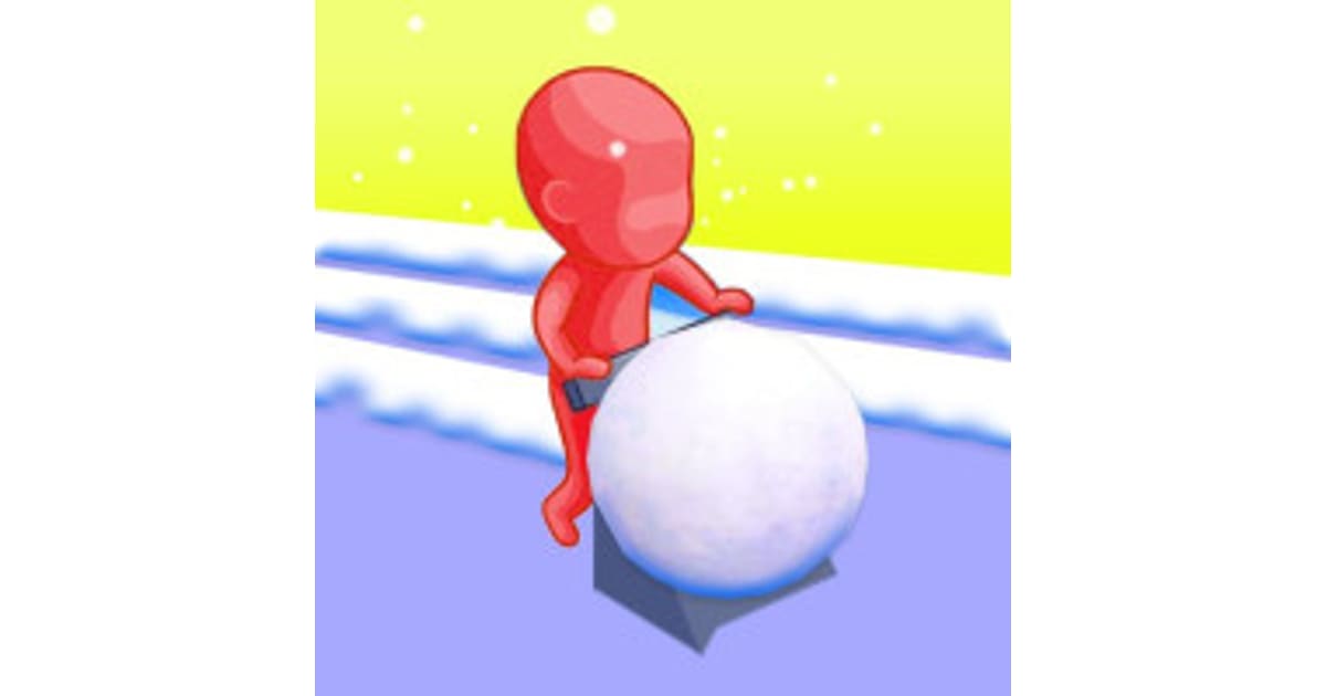 Giant Snowball Rush - Play Giant Snowball Rush Online at TopGames.Com