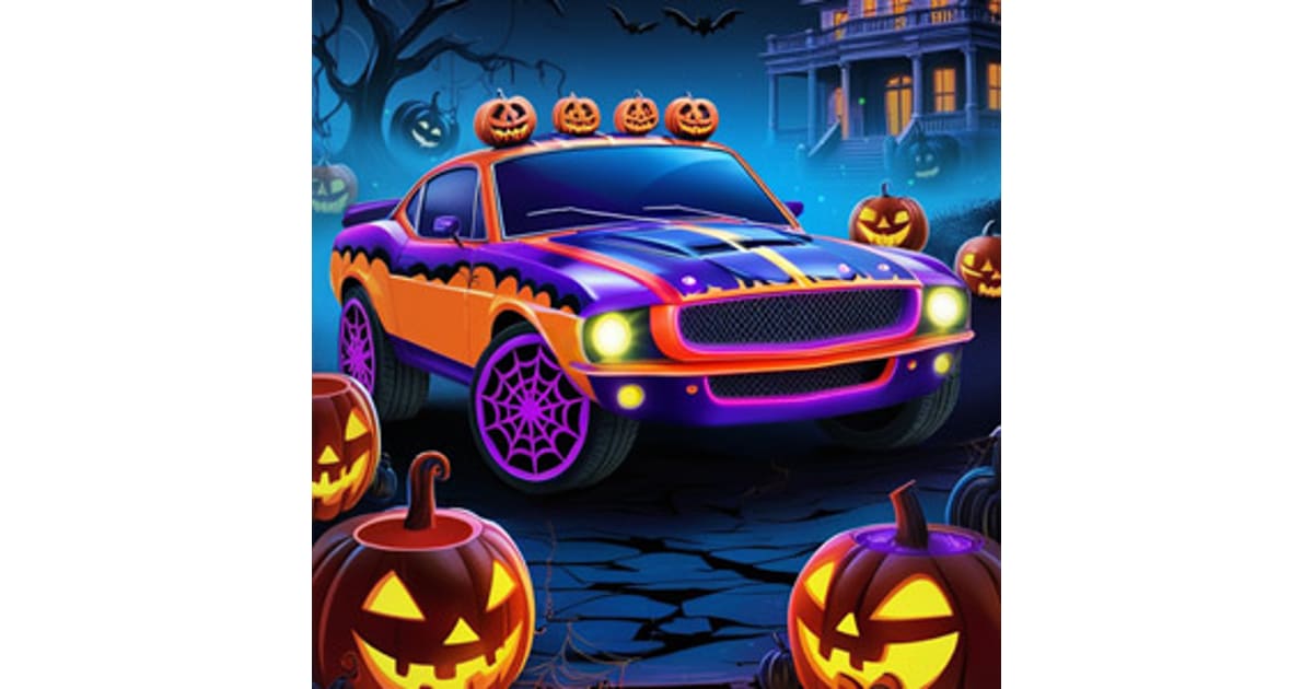Halloween Road Racing - Play Halloween Road Racing Online at TopGames.Com