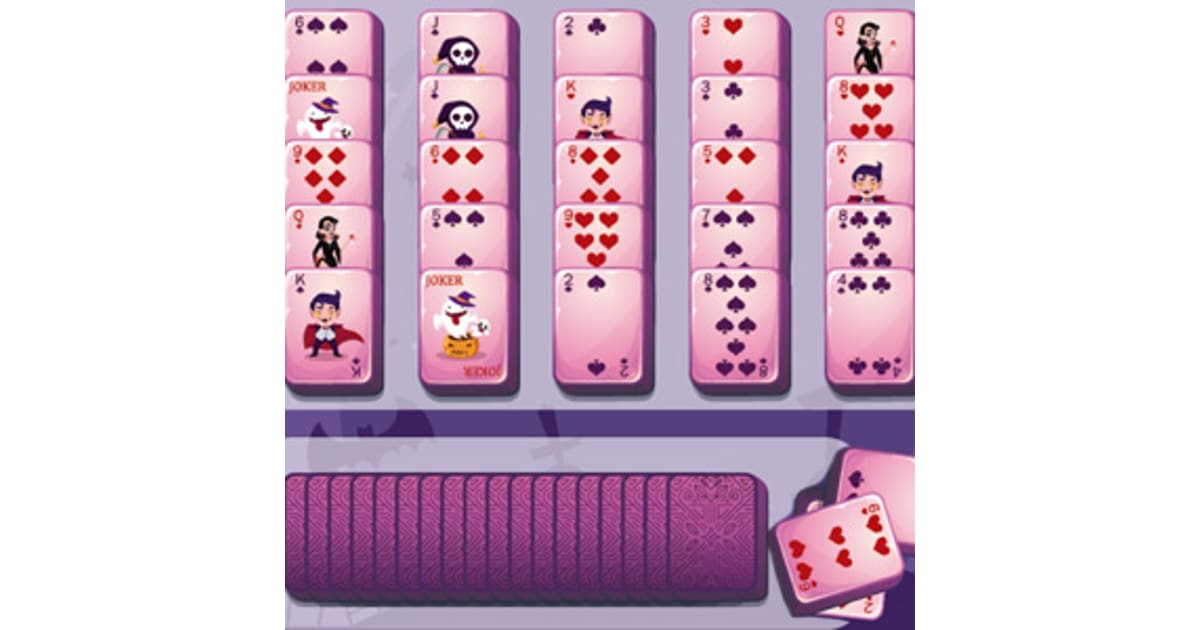 Halloween Solitaire - Play Halloween Solitaire Online at TopGames.Com