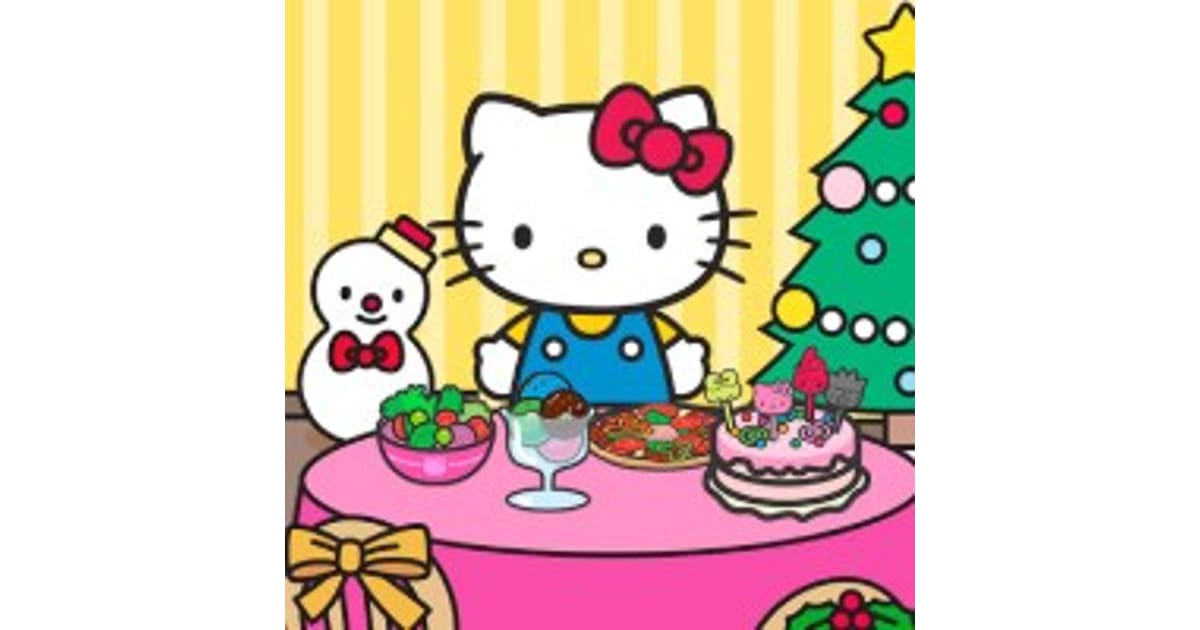 Hello Kitty And Friends Xmas Dinner - Play Hello Kitty And Friends Xmas ...