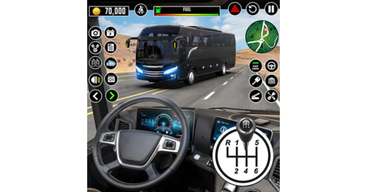 Highway Bus Rush - Play Highway Bus Rush Online at TopGames.Com