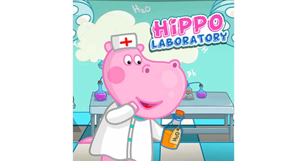 Hippo Doctor Laboratory - Play Hippo Doctor Laboratory Online at TopGames.Com