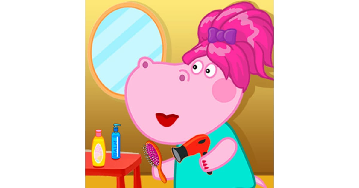 Hippo Hair Salon - Play Hippo Hair Salon Online at TopGames.Com