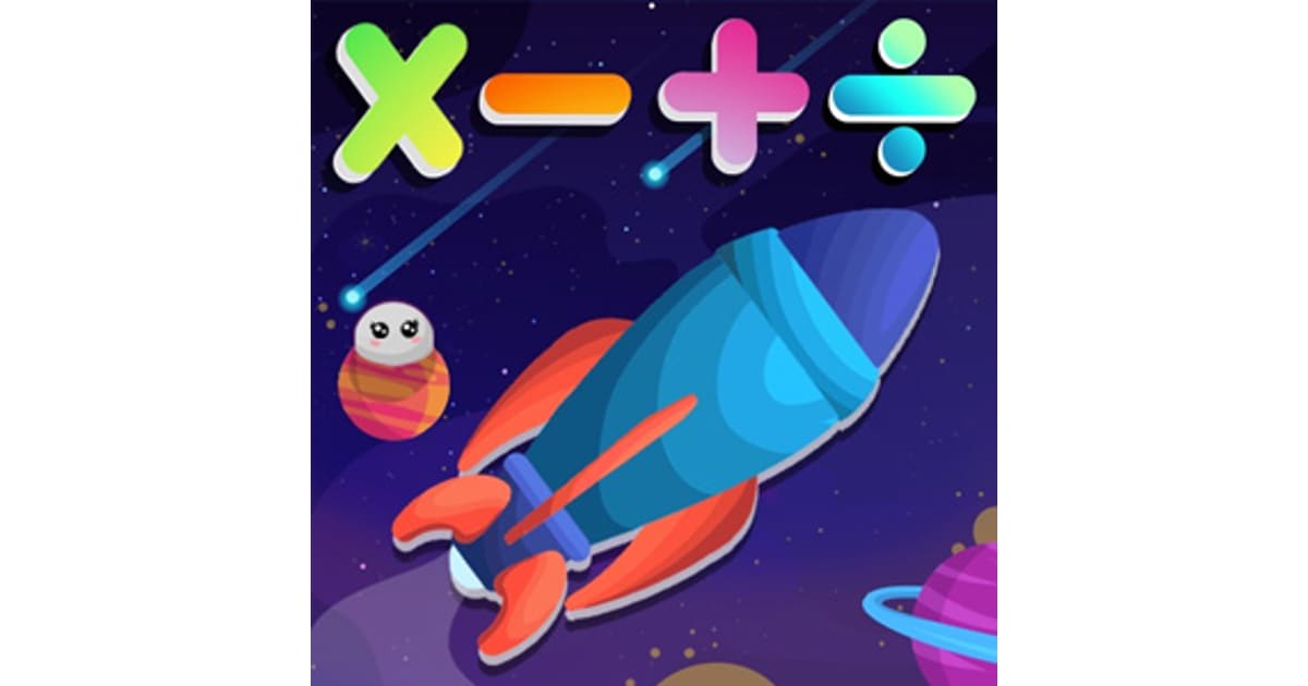 Math Rocket Division - Play Math Rocket Division Online at TopGames.Com