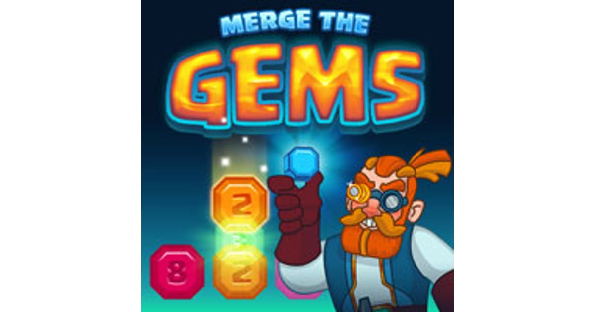 Merge The Gems - Play Merge The Gems Online at TopGames.Com