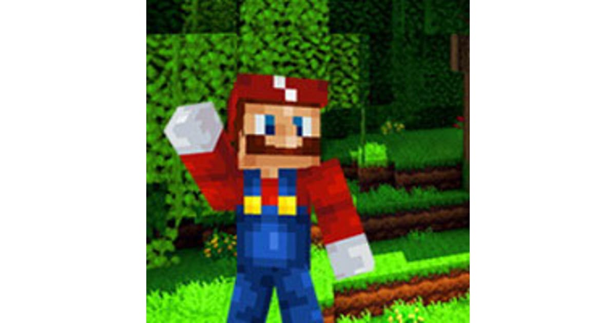Minecraft Super Mario - Play Minecraft Super Mario Online at TopGames.Com