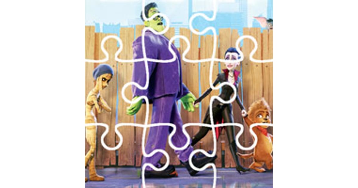 Monster Family Jigsaw - Play Monster Family Jigsaw Online at TopGames.Com