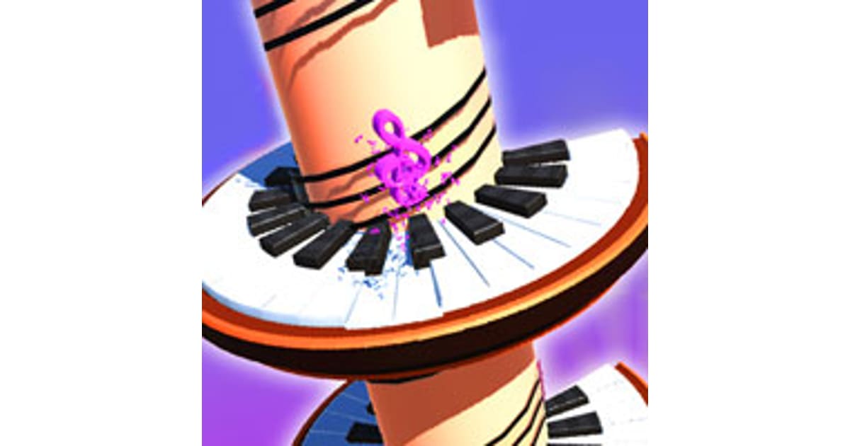 Piano Helix Jump - Play Piano Helix Jump Online at TopGames.Com