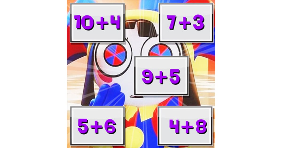 Pomni Math Game - Play Pomni Math Game Online at TopGames.Com