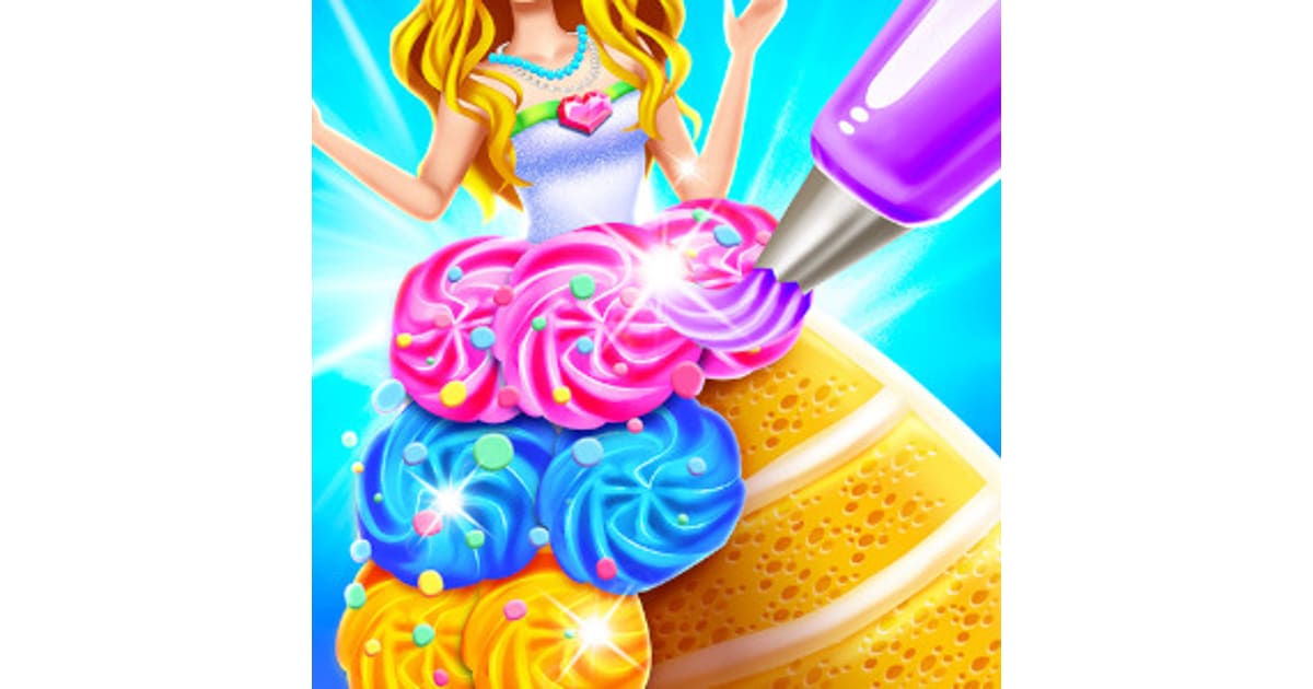 Rainbow Princess Cake Maker - Play Rainbow Princess Cake Maker Online ...