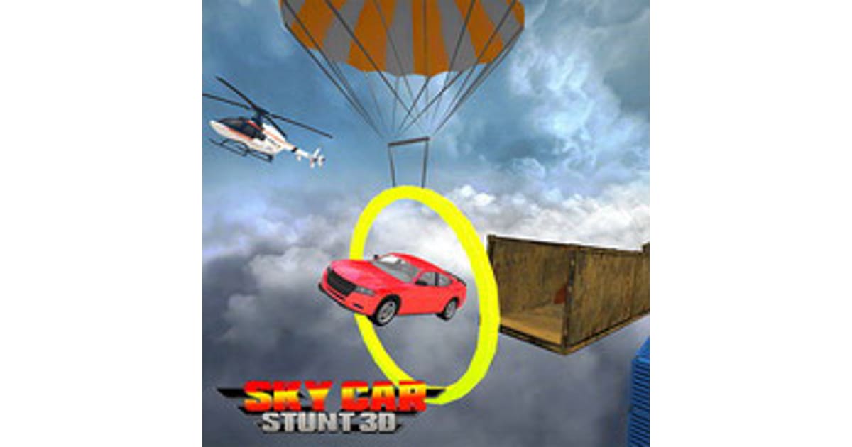 Sky Car Stunt 3D - Play Sky Car Stunt 3D Online at TopGames.Com