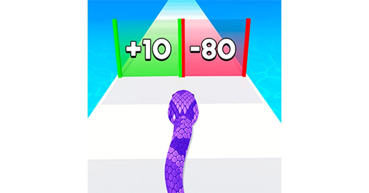 Snake Run Race - Play Snake Run Race Online at TopGames.Com