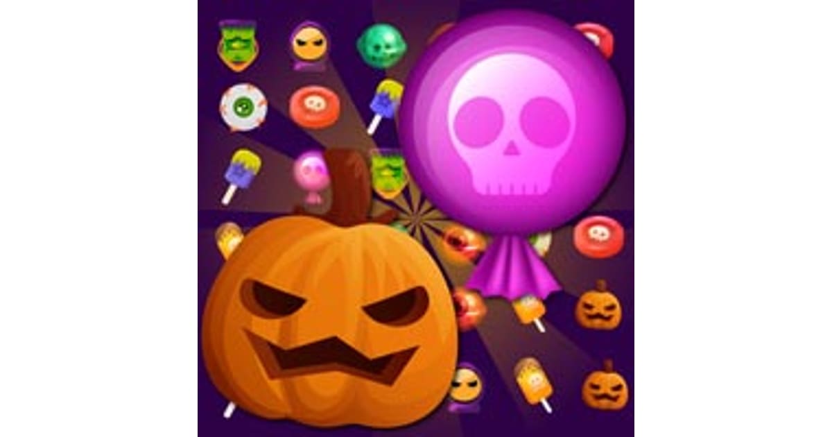 Sweet Candy Halloween - Play Sweet Candy Halloween Online at TopGames.Com