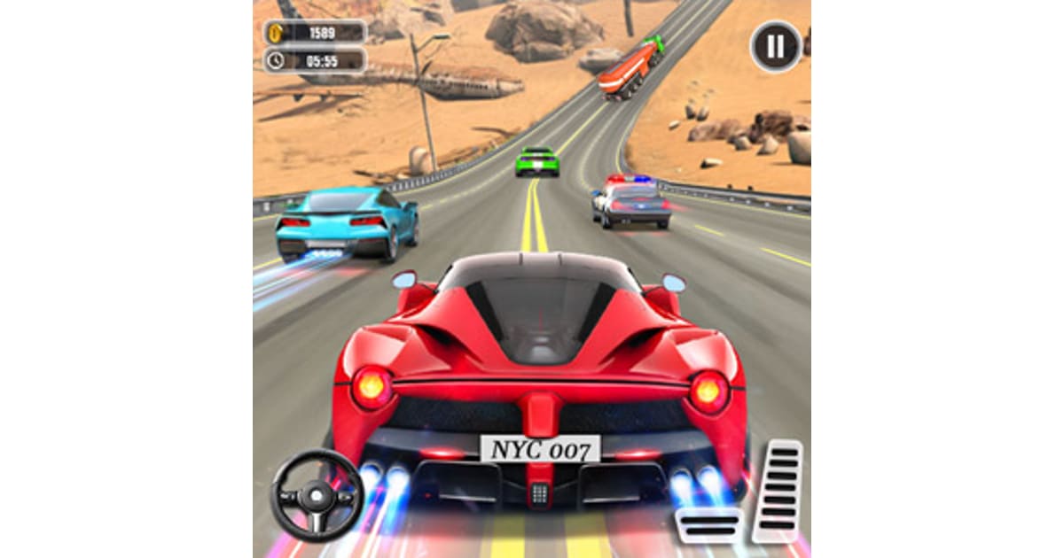 Turbo Race 3D - Play Turbo Race 3D Online at TopGames.Com