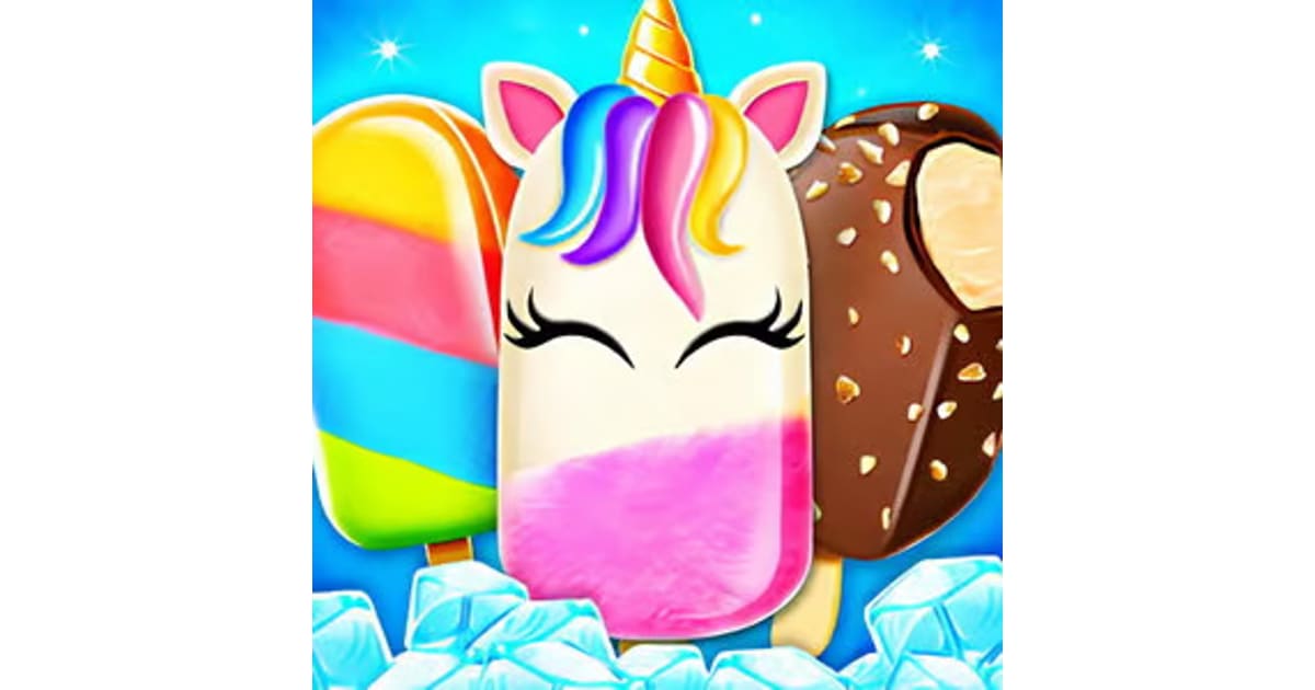 Unicorn Ice Pop - Play Unicorn Ice Pop Online at TopGames.Com