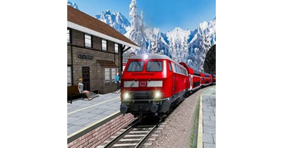Uphill Station Bullet Passenger Train Drive - Play Uphill Station ...