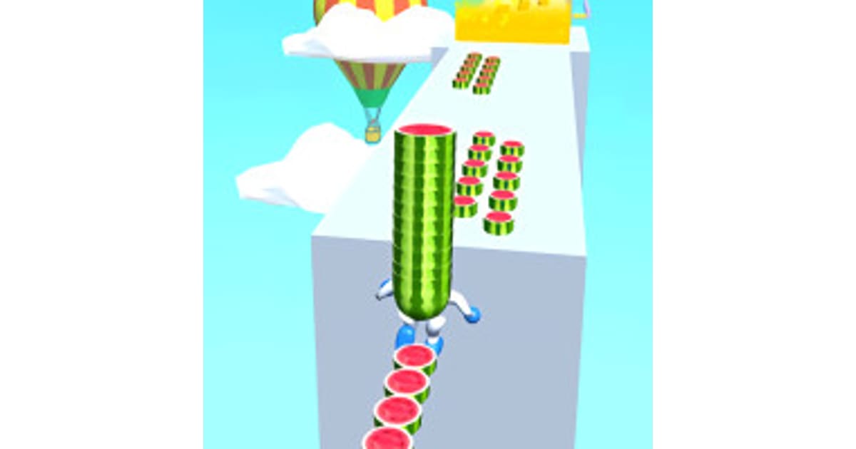 Watermelon Run - Play Watermelon Run Online at TopGames.Com
