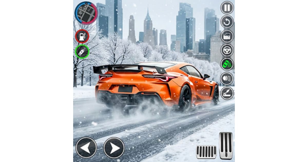 Winter Drift - Play Winter Drift Online at TopGames.Com