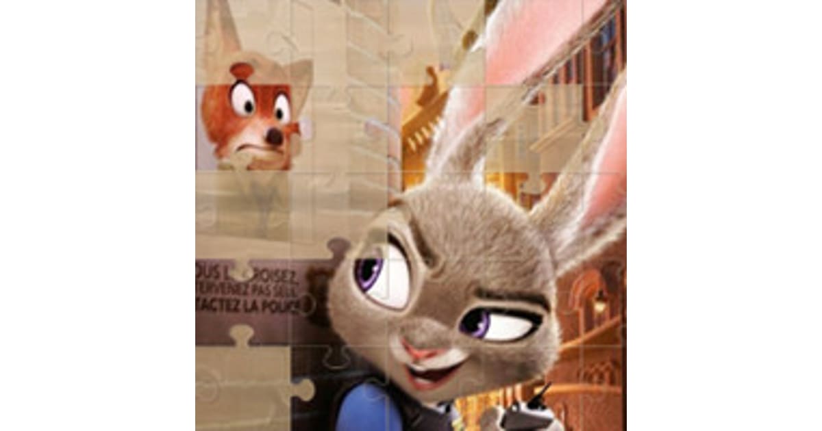 Zootopia Jigsaw Puzzle - Play Zootopia Jigsaw Puzzle Online at TopGames.Com