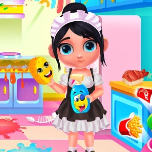 Candy House Cleaning - Play Candy House Cleaning Online at TopGames.Com